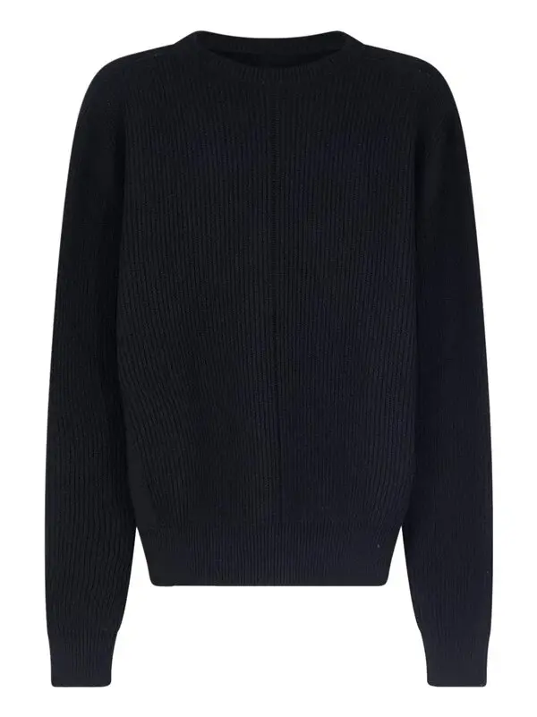 Rick Owens Virgin Wool Sweater - Black