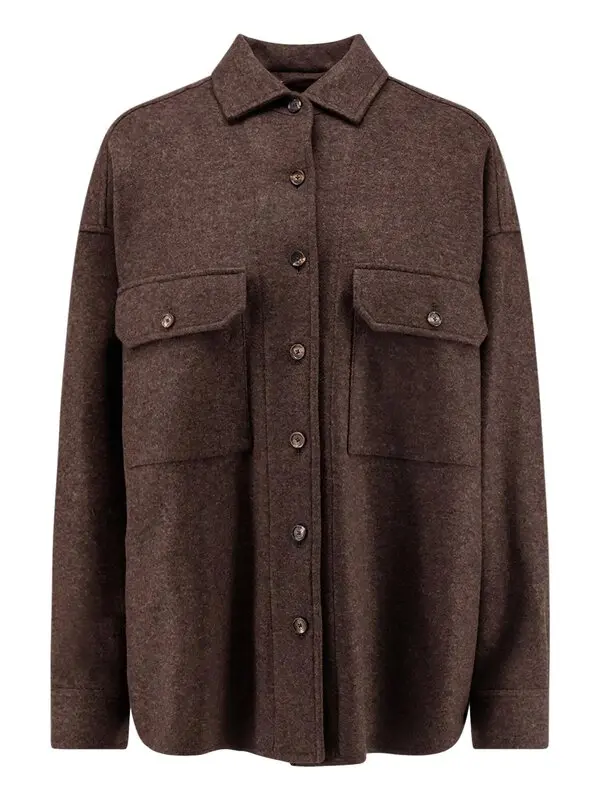 Loro Piana Cashmere Overshirt - Multicolor