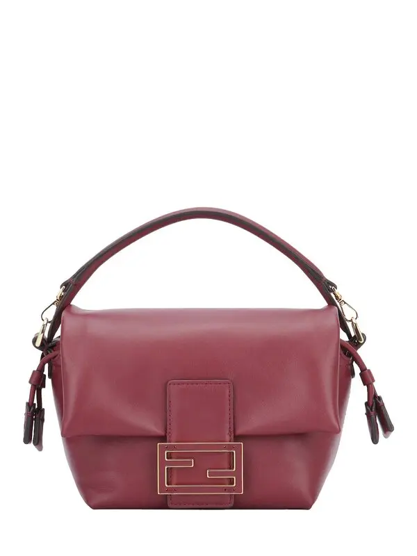 Fendi Lamb Leather Baguette Bag - Multicolor