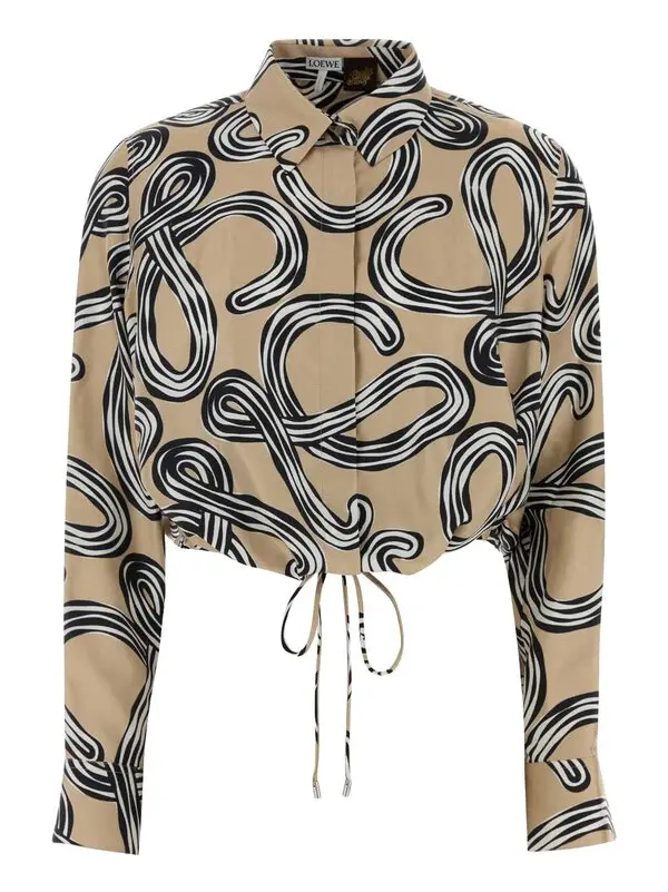 Loewe Printed Silk Shirt - Multicolor