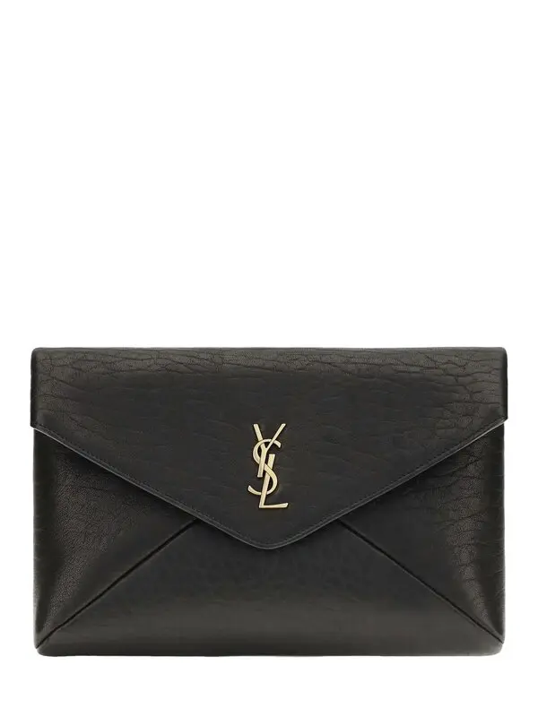 Saint Laurent Monogram Pouch - Black