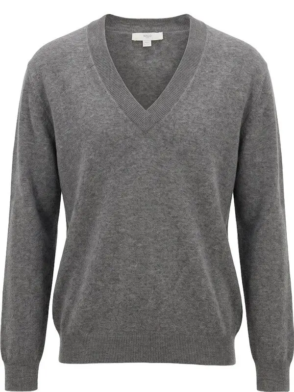 Malo V-neck Cashmere Sweater - Multicolor
