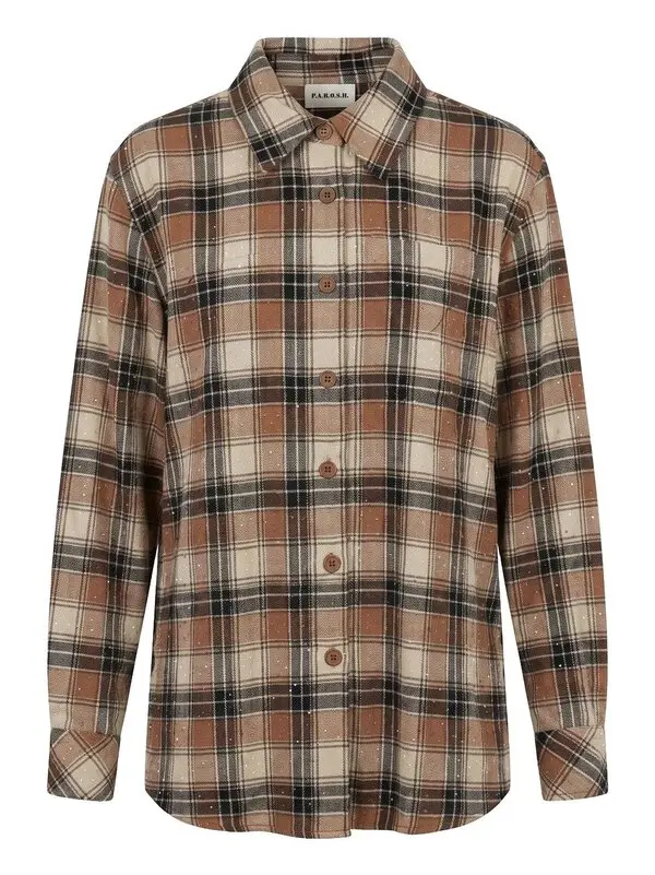 P.a.r.o.s.h Plaid Shirt - Multicolor