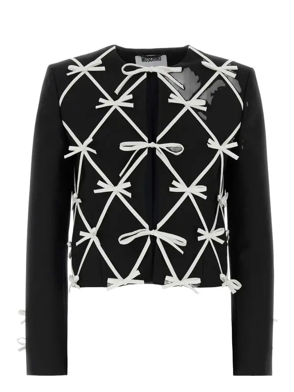 Moschino Wool Blazer - Black