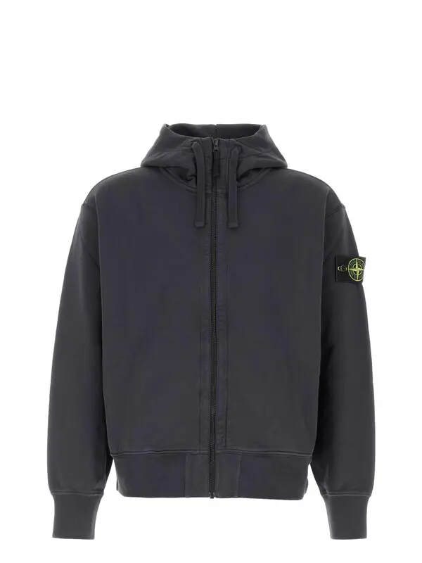 Stone Island Nay Cotton Sweatshirt - Blue