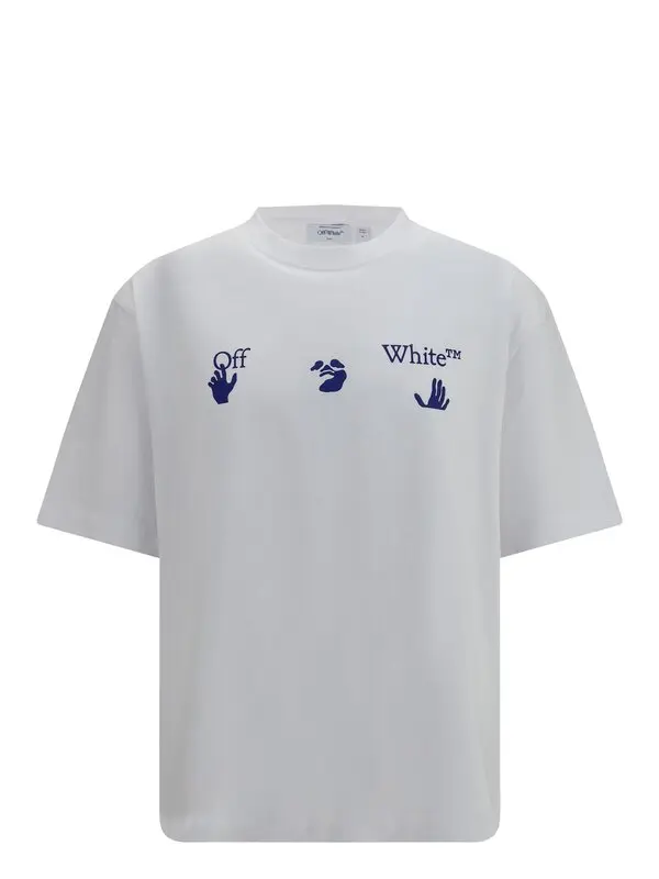 Off-White Skate T-shirt Arrow With Bacco - White