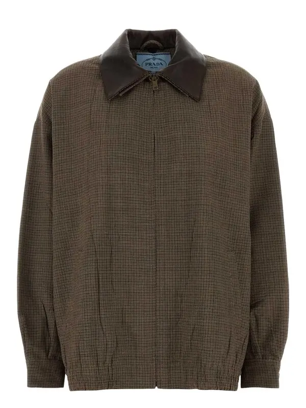 Prada Embroidered Wool Jacket - Multicolor