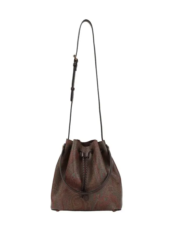 Etro Small Bucket Bag - Brown