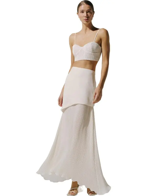 BAOBAB Roma Maxi Skirt - Ivory