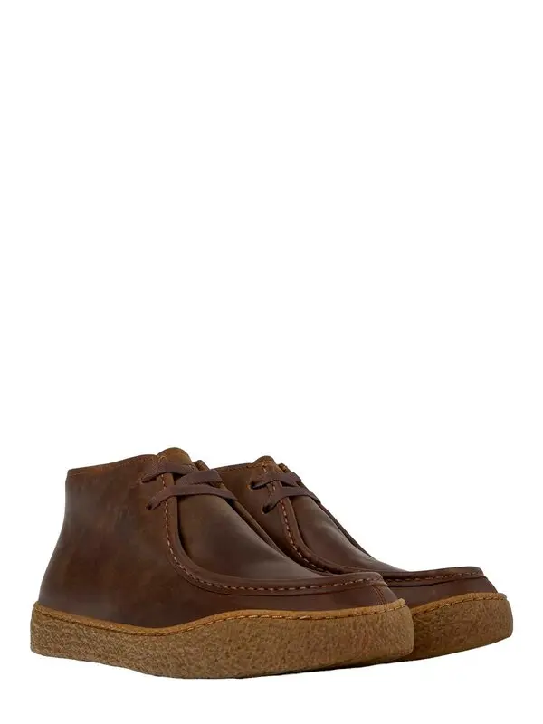 Camper Peu Terreno Chukka Boots - Medium Brown