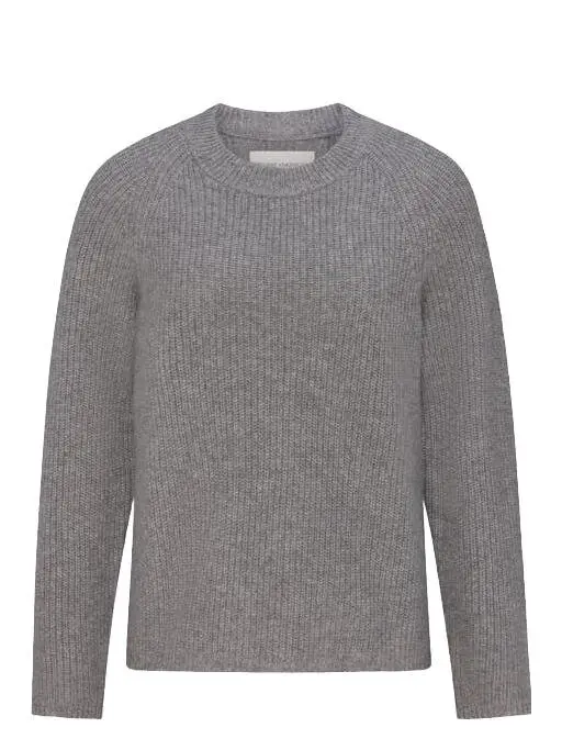 WILLIAMS ATHLETIC CLUB Cashmere Crewneck Sweater - Grey