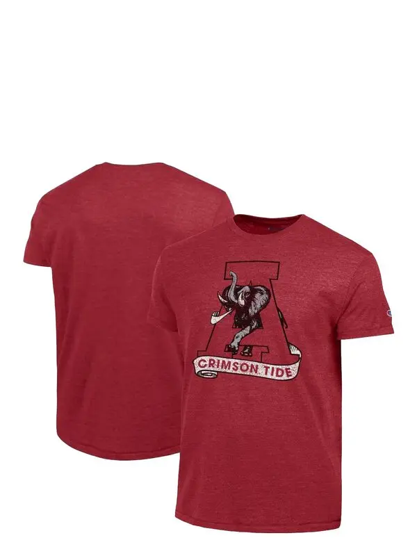 Champion Alabama Tide Vintage Triumph Tri-blend T-shirt - Crimson