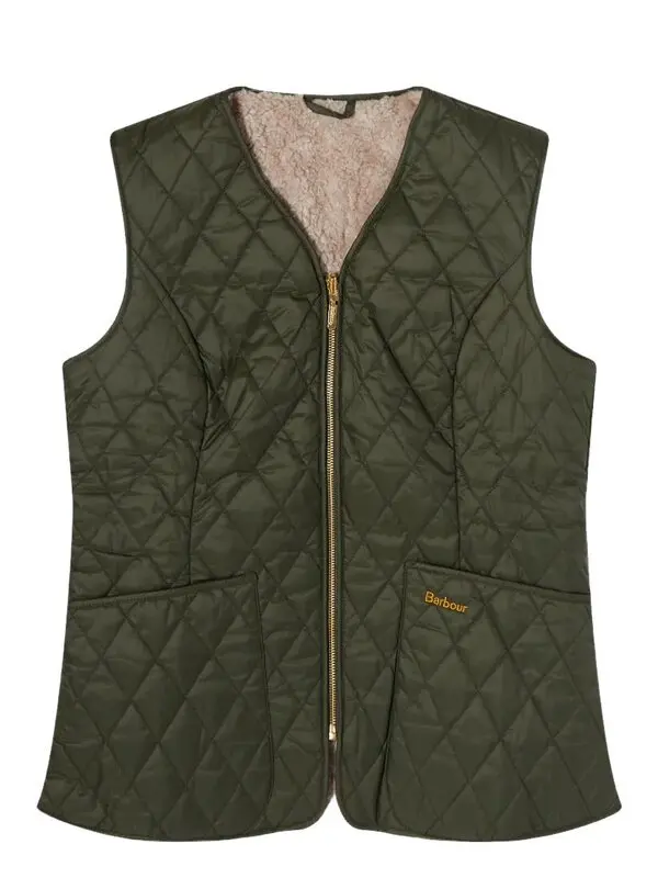 Barbour Zip-up Reversible Gilet - Green