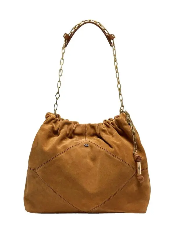 Ba&sh Chain-handle Handbag - Brown