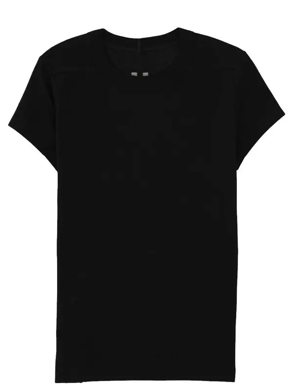 Rick Owens Cotton Crewneck T-shirt Dress - Black