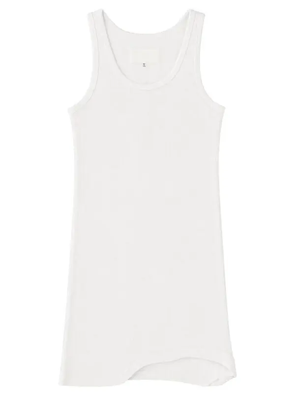 MAISON MARGIELA Sleeveless Tank Mini Dress - White