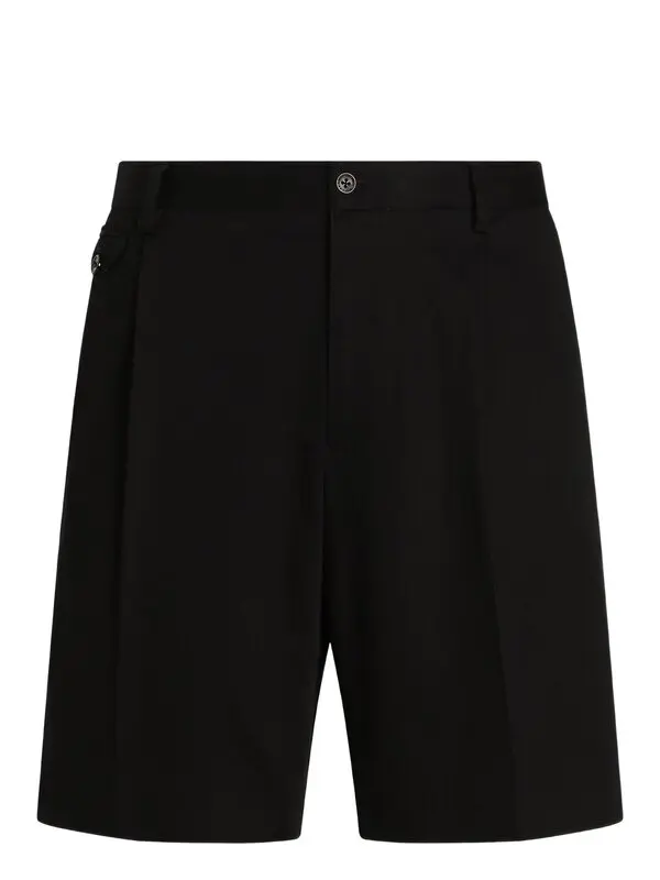 Dolce & Gabbana Tailored Pleated Pants - Nero