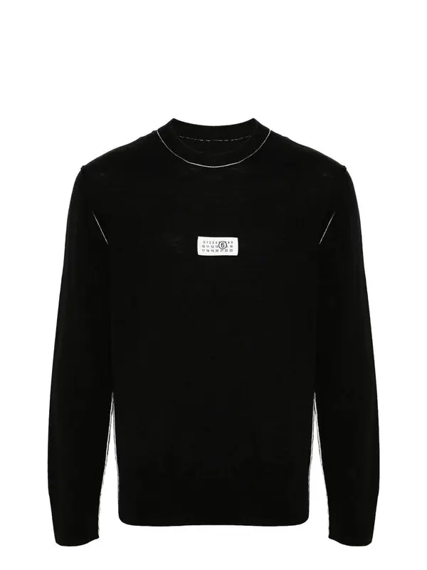 MAISON MARGIELA Crewneck Sweatshirt - Black