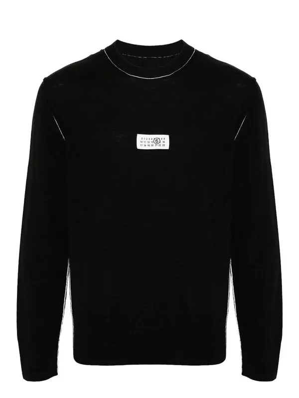 MAISON MARGIELA Crewneck Sweatshirt - Black