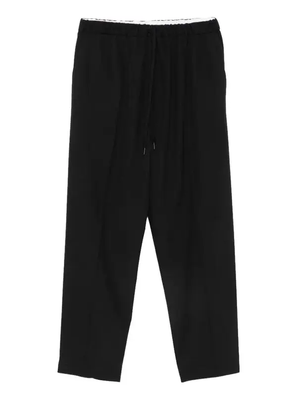 MAISON MARGIELA Tapered Trousers - Washedblac