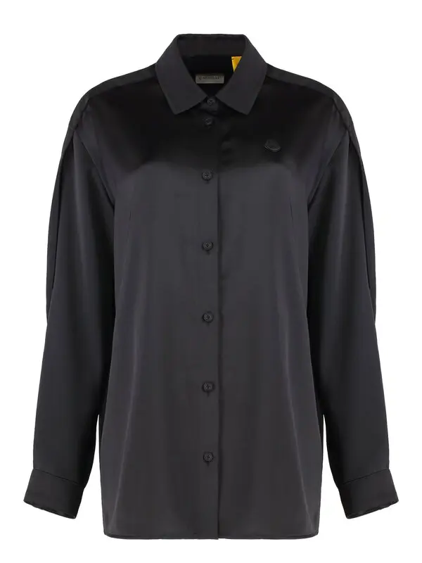 Moncler Technical Fabric Shirt - Black