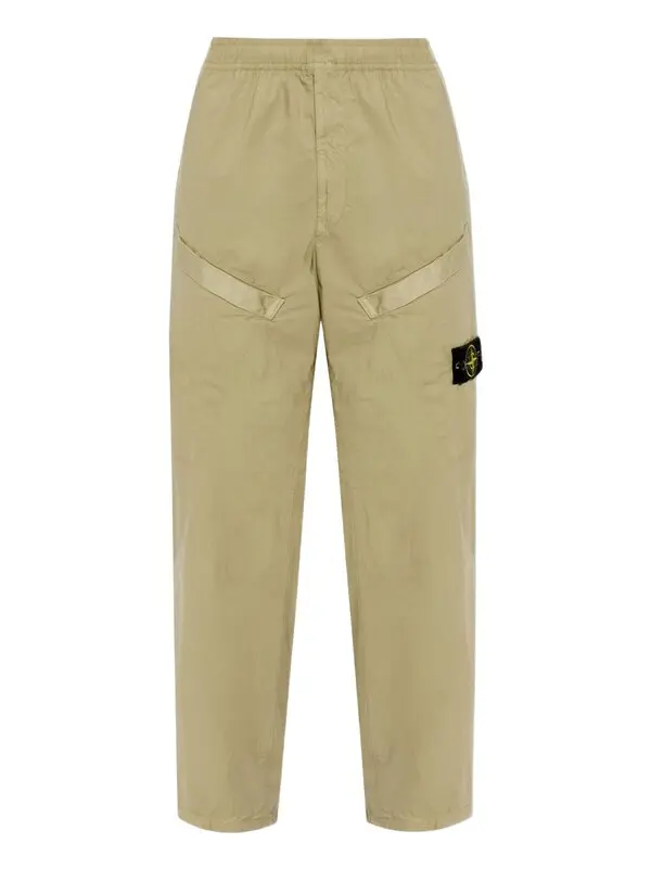 Stone Island Cargo Pants With Compass Patch - Laurlgren