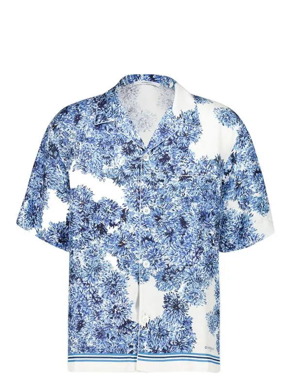 Givenchy Bowling Shirt - Blue