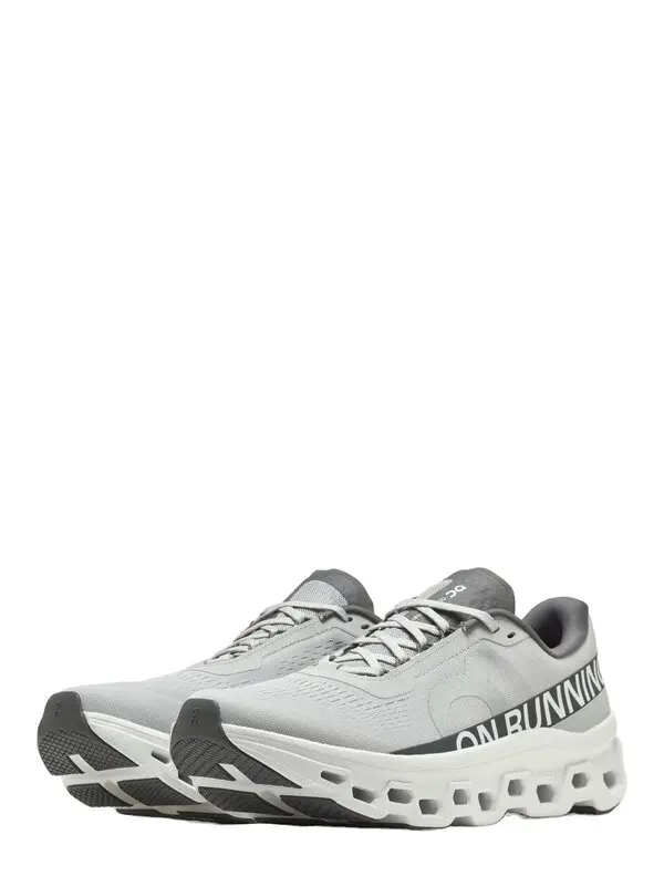 On Cloudmonster Low Top Sneakers - Whiteglacr