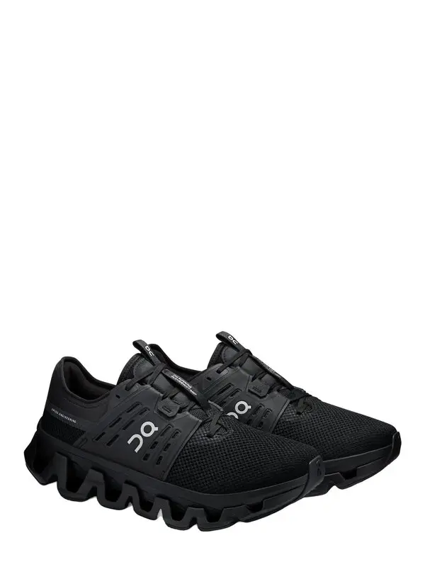 On Cloudswift Amp 1 Sneakers - Blacksilvr