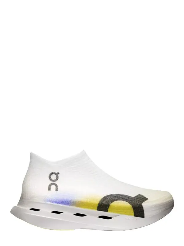 On Cloudboom Strike Running Sneakers - Bloom/lime