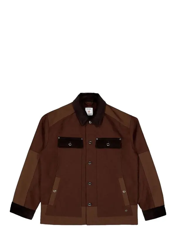 Casablanca Workwear Safari Jacket - Darkbrown