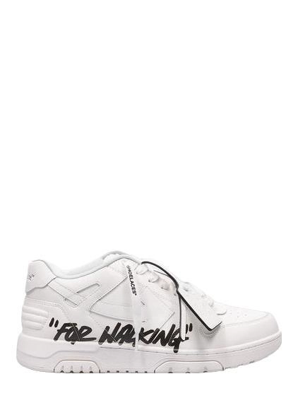 Off-White Out Of Office "for Walking" Sneakers - White/blac