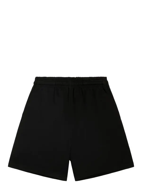ENTIRE STUDIOS Drawstring Waist Shorts With Pockets - Nero