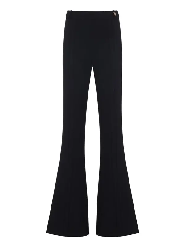 Elisabetta Franchi Flare Pants - Black