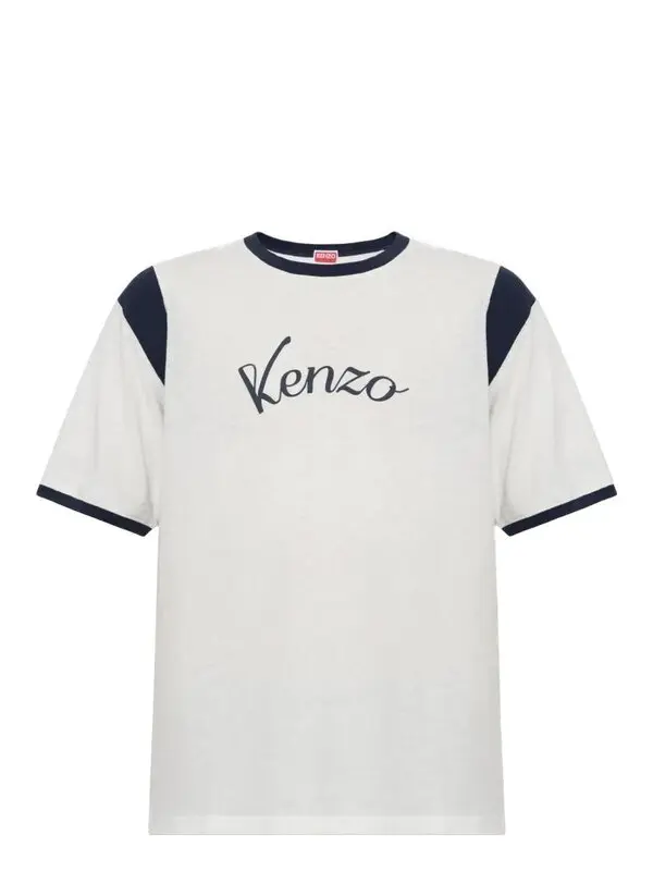 Kenzo Varsity Cotton T-shirt - Offwhite