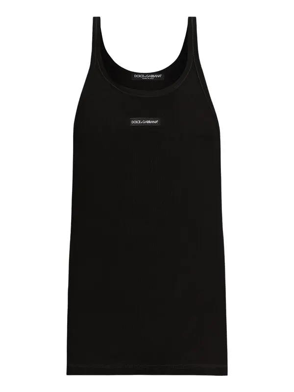 Dolce & Gabbana Dolce-inspired Tank Top - Nero