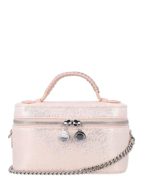 Stella McCartney Vanity Case With Chain Strap - Rosa