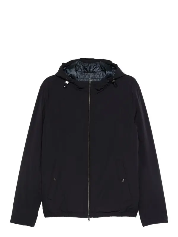 Herno Packable Hooded Jacket - Blunavy