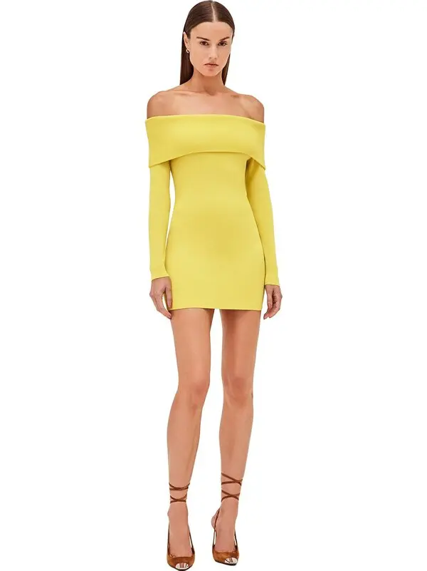 Alexis Chira Dress - Canary