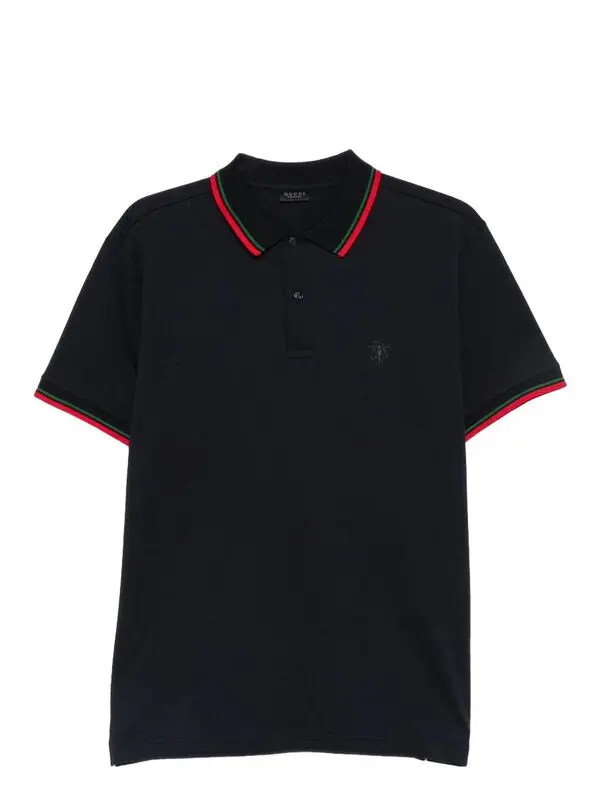 Gucci Logo Polo Shirt - Blue