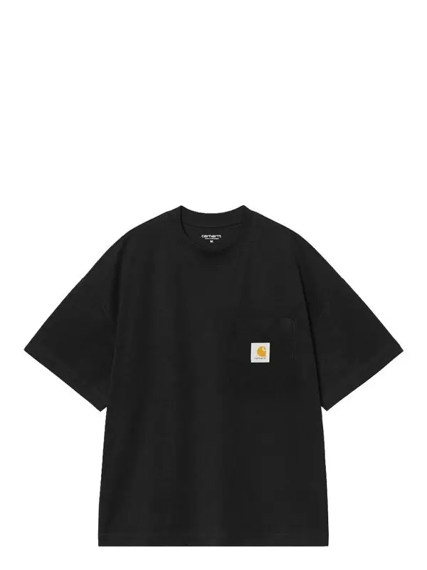 Carhartt Work In Progress Logo T-shirt - Black