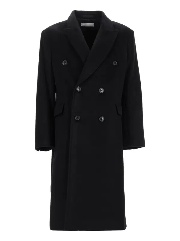Our Legacy Double Breasted Overcoat - Black