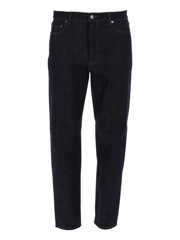Brunello Cucinelli Cotton Denim Jeans - Blue
