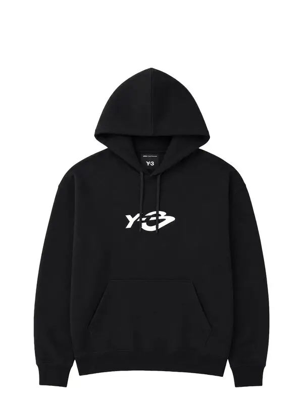 Y3 Felpa Con Logo - Black