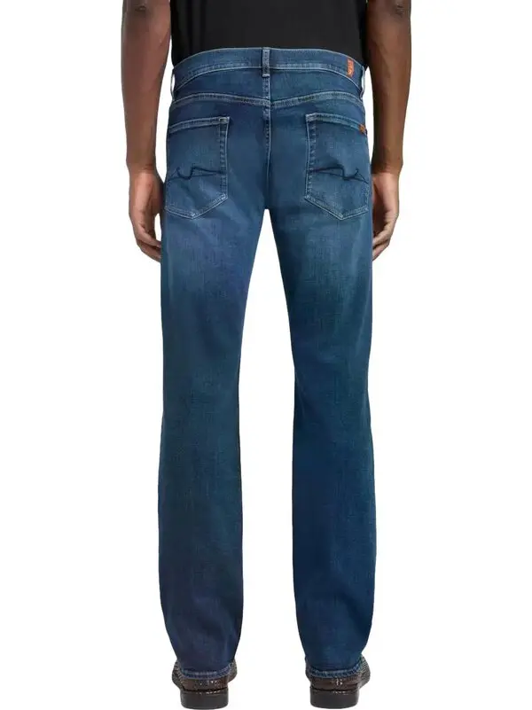7 For All Mankind Standard Straight-leg Jeans - Blue