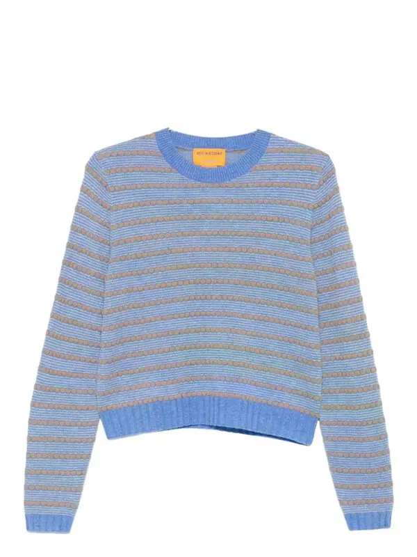 Guest In Residence Cashmere Cable-knit Sweater - Blue