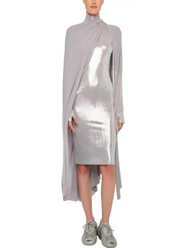 Norma Kamali Oversized Shawl - Grey