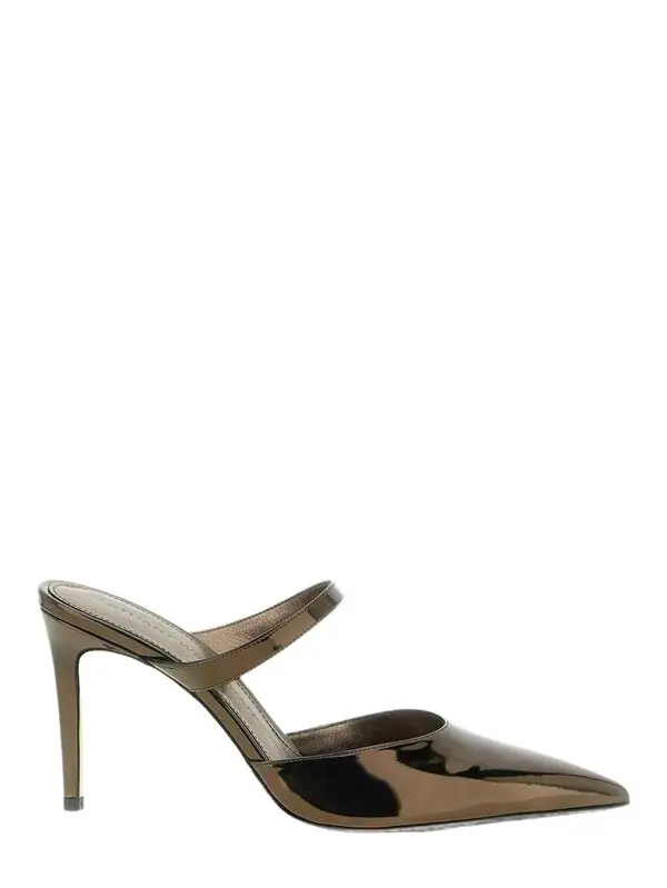 STUART WEITZMAN Power 85 Heeled Mules - Brown