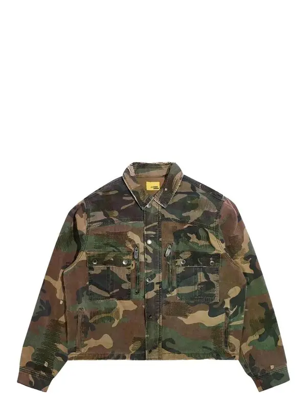 STADIUM GOODS Hopkins Camouflage-print Jacket - Brown