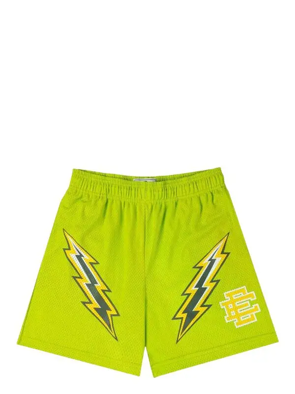 ERIC EMANUEL Bolt Logo Shorts - Green